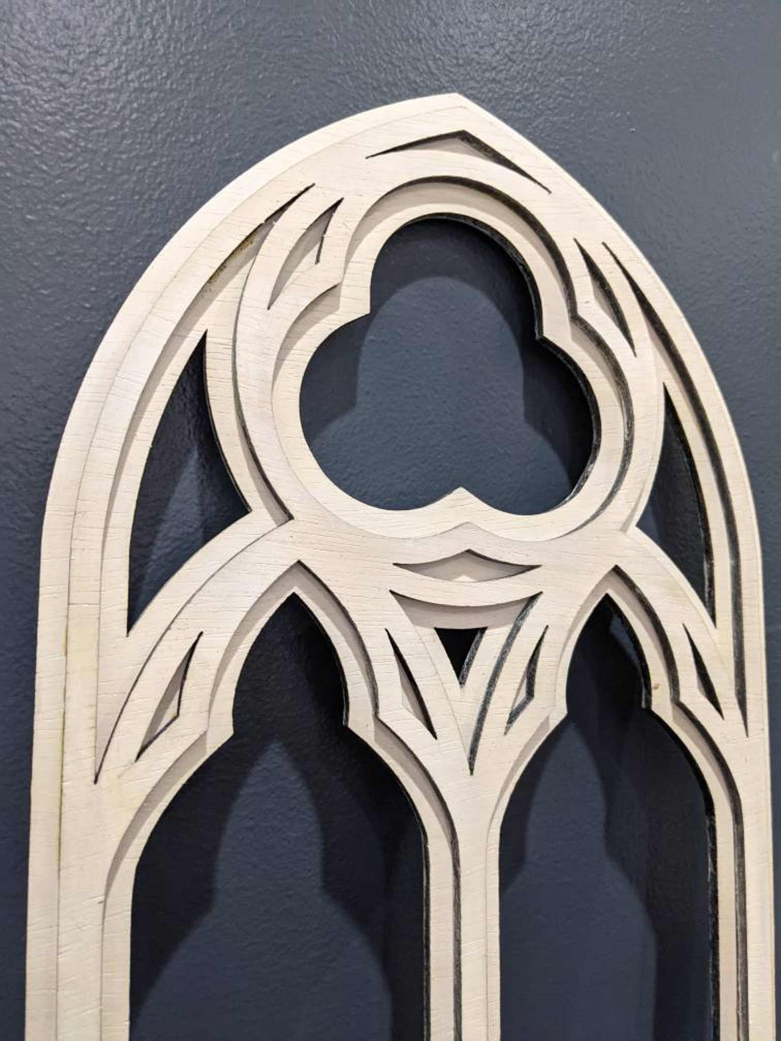 Wooden Gothic Cathedral Window Frame - Etsy