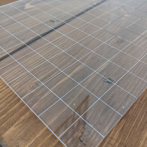 UPDATED 2.0 Clear Acrylic One Inch Dry Erase Grid for D&D - Etsy