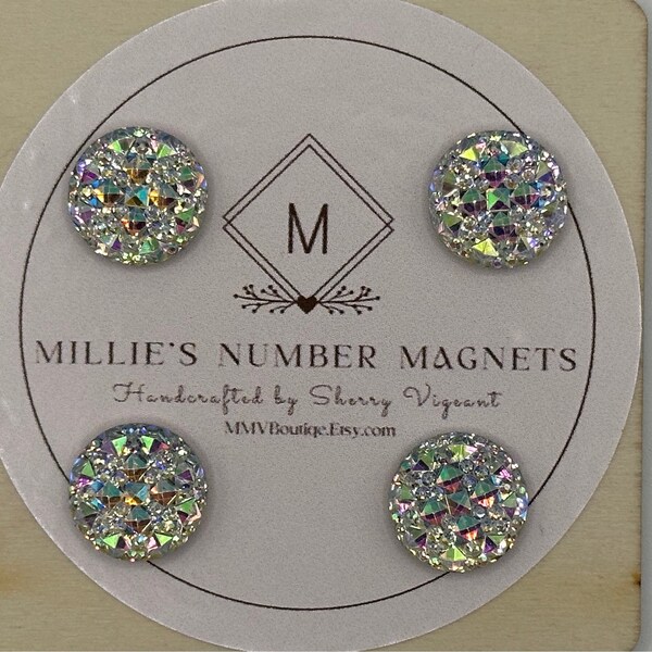 Number Magnets - Etsy
