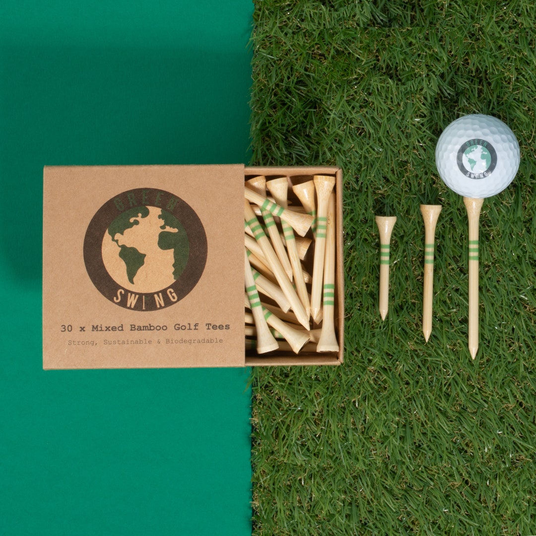 Green Swing Bamboo Golf Tees Mixed Box | Strong Sustainable ...
