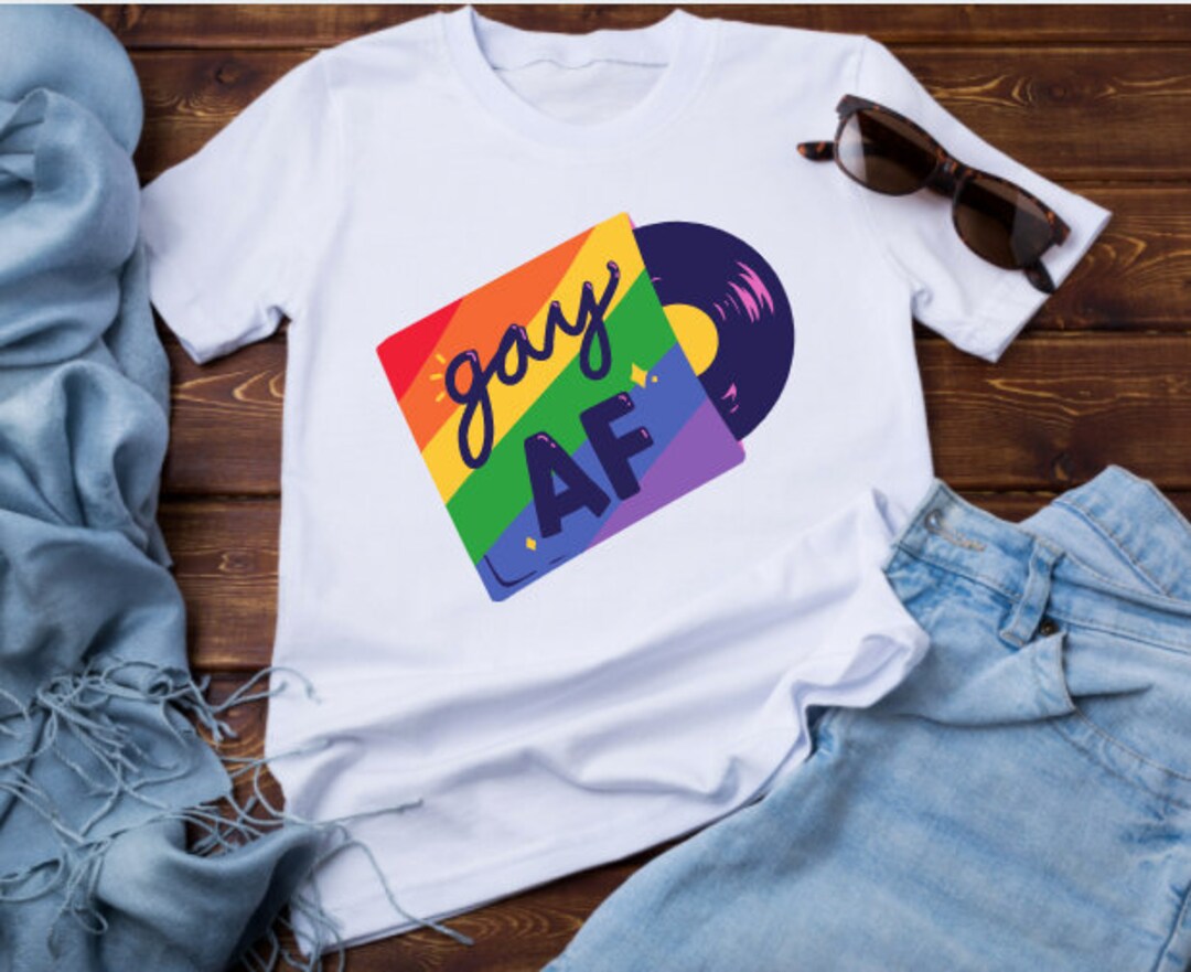 Gay AF Pride Month Pride LGBT Supporter Premium Unisex - Etsy