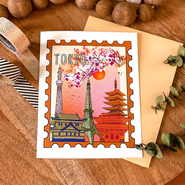 Travel Greeting Cards - Etsy