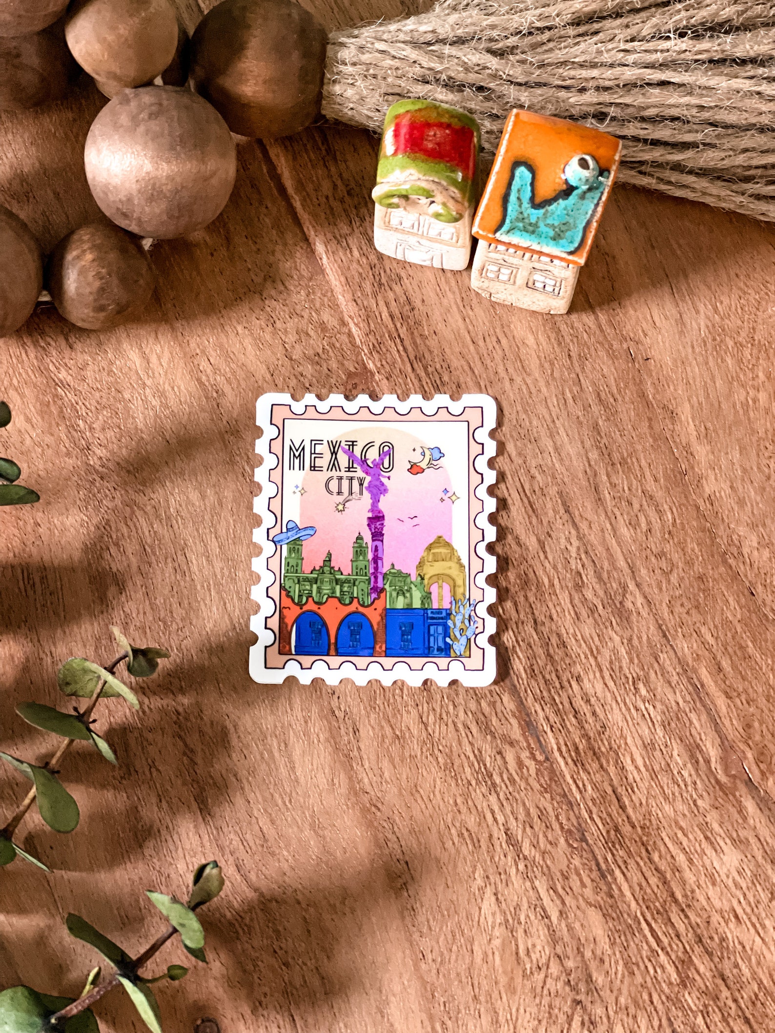 Mexico City Sticker Mexico City State Sticker Mexico Skyline - Etsy