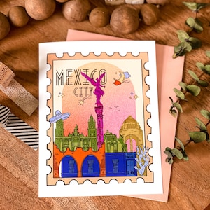 Mexico City Greeting Card, Mexico City Postcard, Mexico City Gift ...