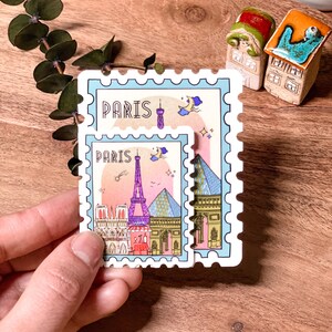 PARIS Sticker, Paris France Sticker, Paris Skyline Vinyl Sticker ...
