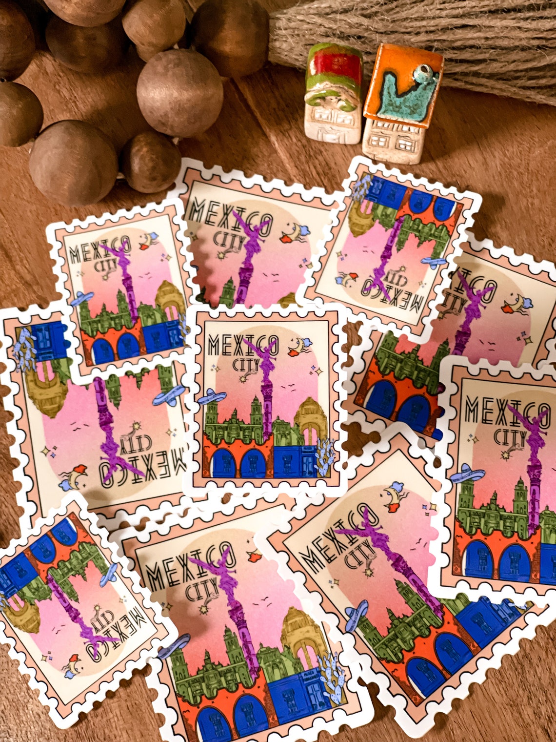 Mexico City Sticker Mexico City State Sticker Mexico Skyline - Etsy