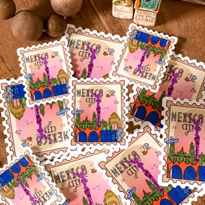 Mexico City Sticker, Mexico City State Sticker, Mexico Skyline Vinyl ...