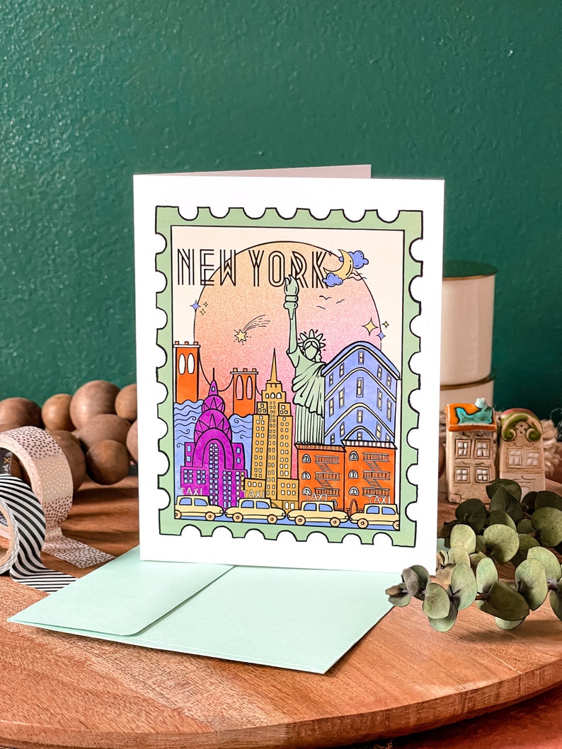 Paris Greeting Card, Paris Postcard, Paris Gift, Travel Postcard ...