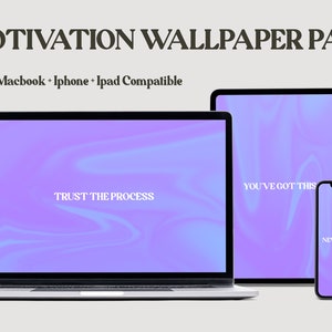 Gradient Wallpaper Quote Background Pack, 9 Inspiration Wallpapers ...