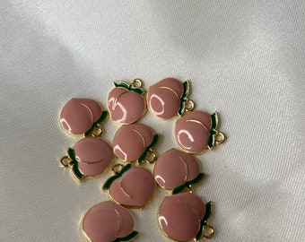 Peach Charms | Etsy
