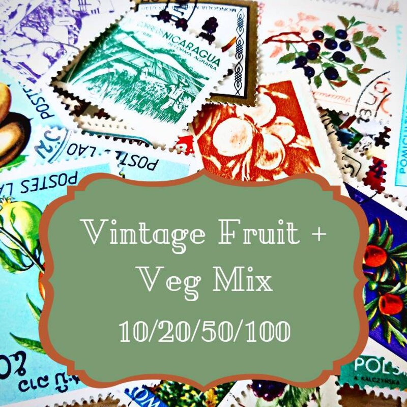 Vegetable Stamp - Etsy