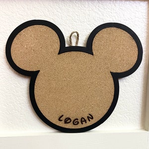 Mickey Mouse Pin Board / Corkboard / Pinboard / Pin Collection Display ...