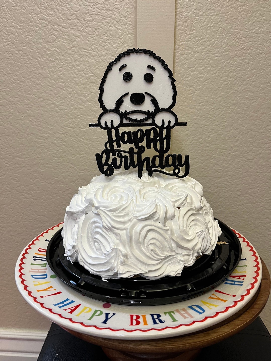 Maltese Cake Topper - Etsy