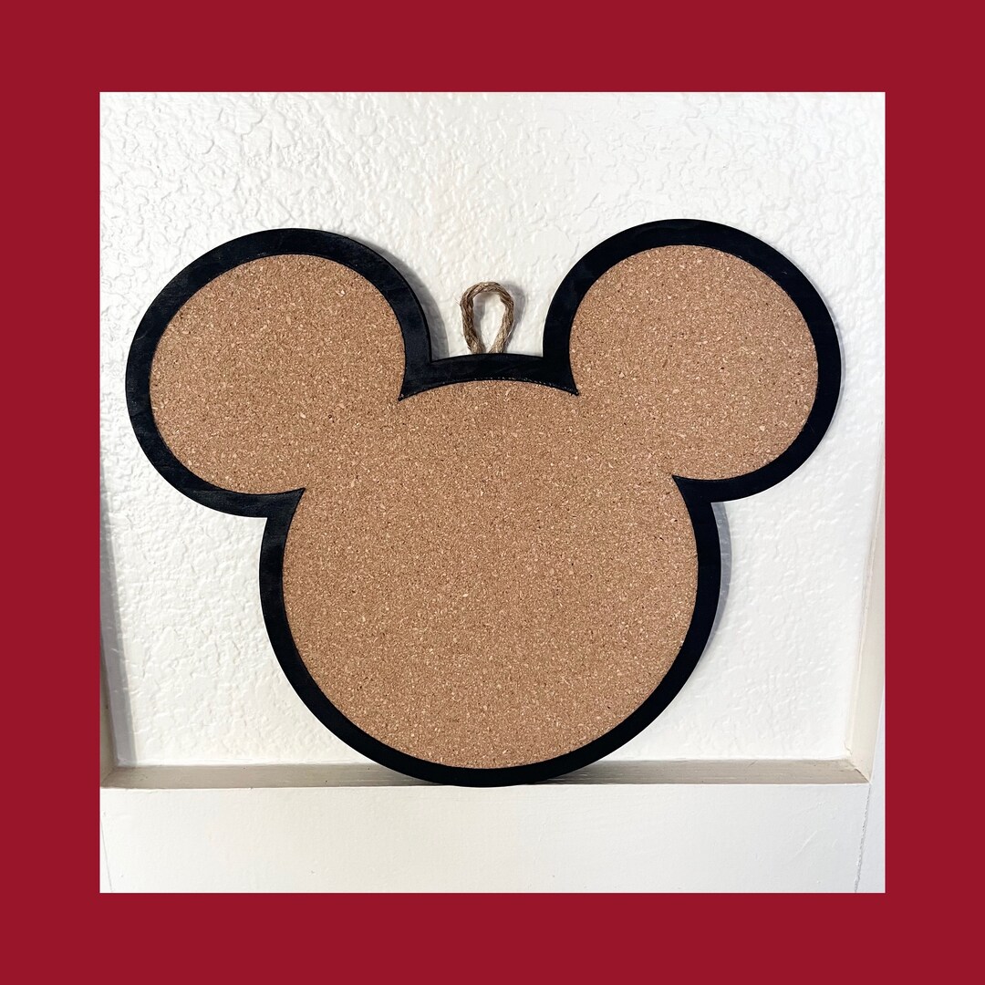 Mickey Mouse Pin Board / Corkboard / Pinboard / Pin Collection - Etsy