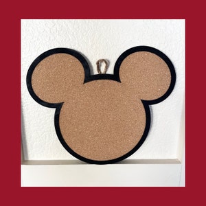 Mickey Mouse Pin Board / Corkboard / Pinboard / Pin Collection Display ...