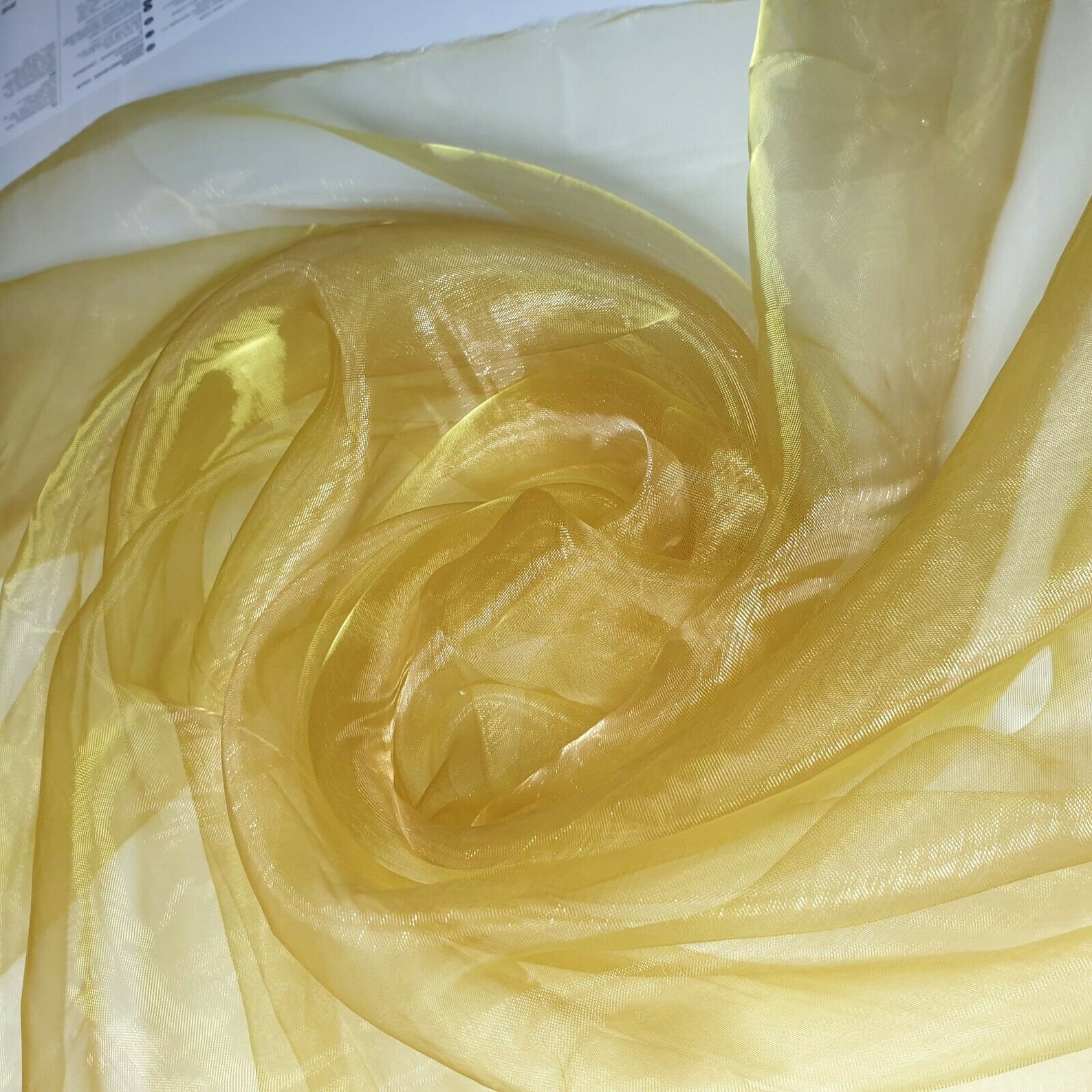 Sheer Organza Fabric Voile Sold per METRE Curtain Wedding Material ...