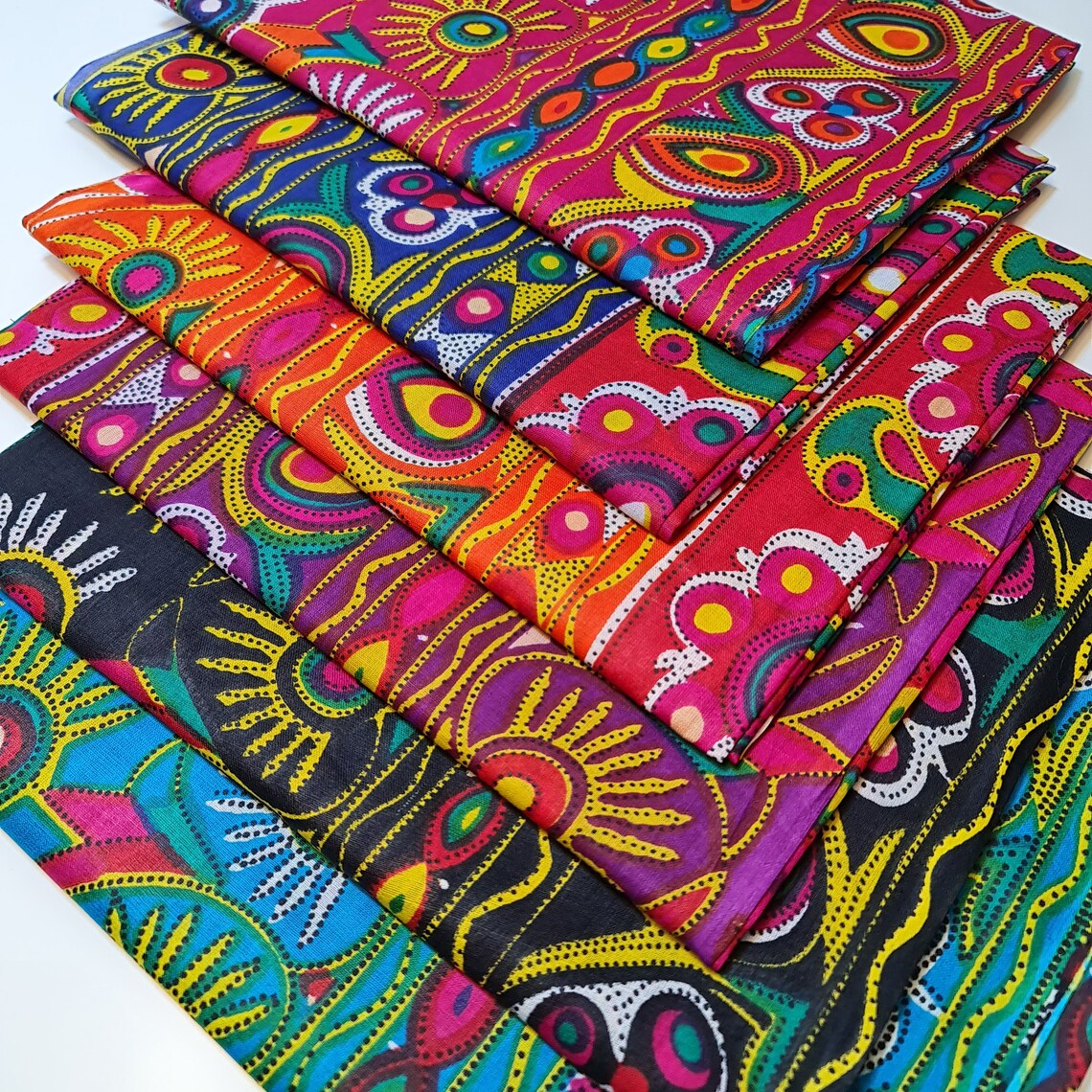Cotton Indian Ethnic Rajasthani Print Suzani Rangoli Boho Banjara ...