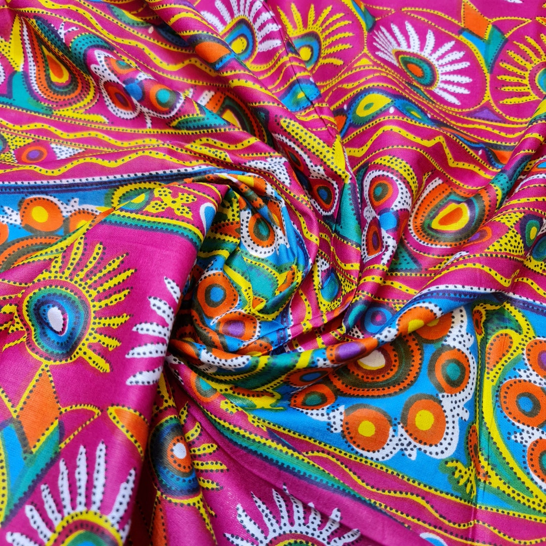 Cotton Indian Ethnic Rajasthani Print Suzani Rangoli Boho Banjara ...