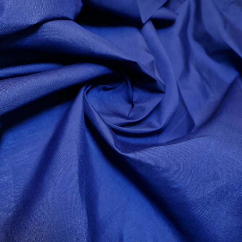 Plain Polycotton Fabric Poplin Dress Craft Costume Quit Lining Material ...