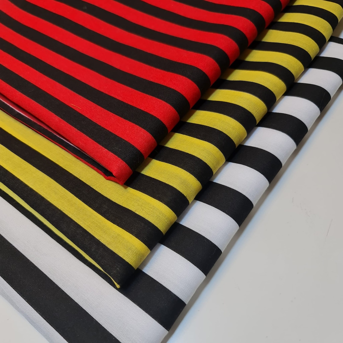 Candy Stripe Polycotton Fabric Striped Lines Material Craft - Etsy