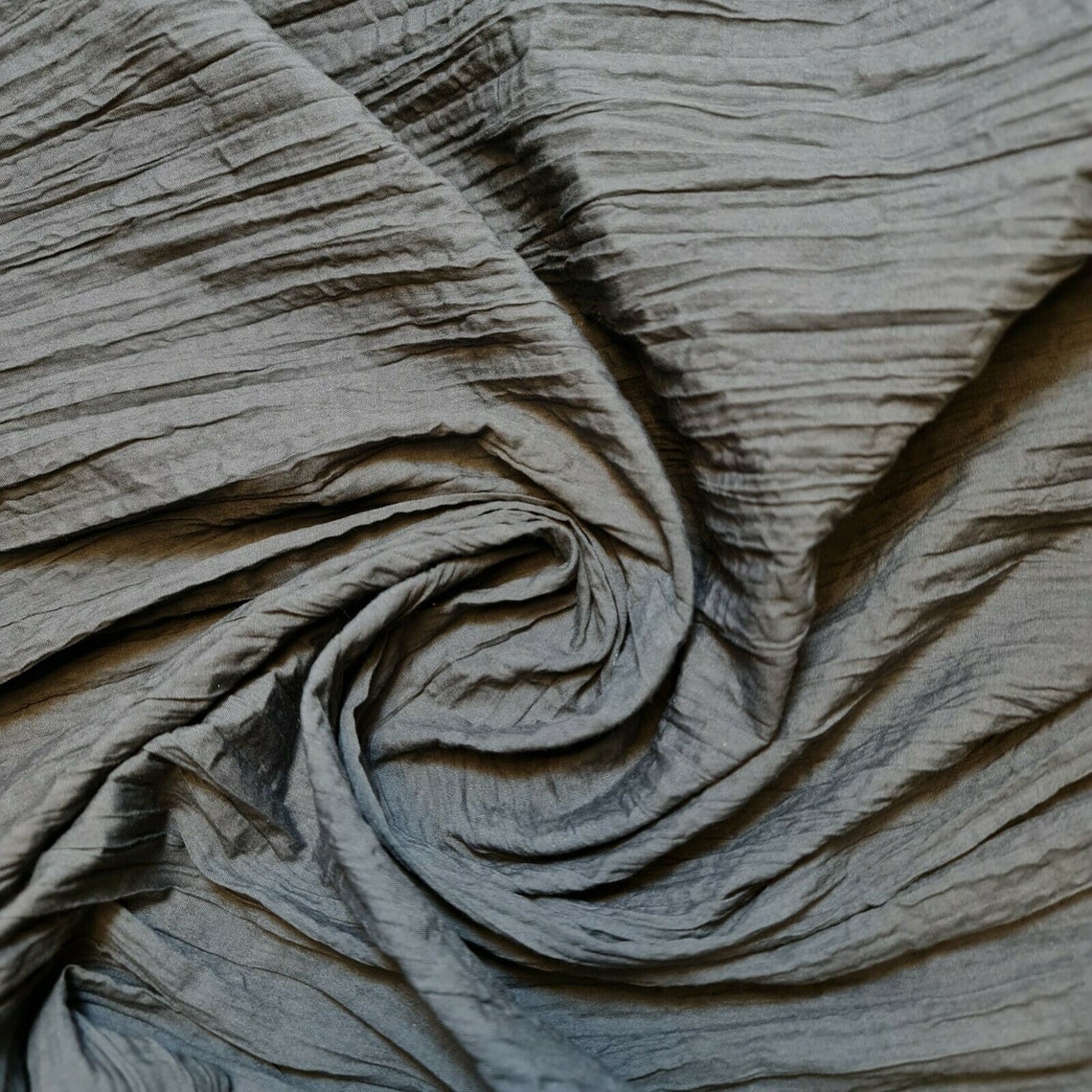 Creased Crinkle 100% Cotton Plain Boho Fabric Material Crushed | Etsy