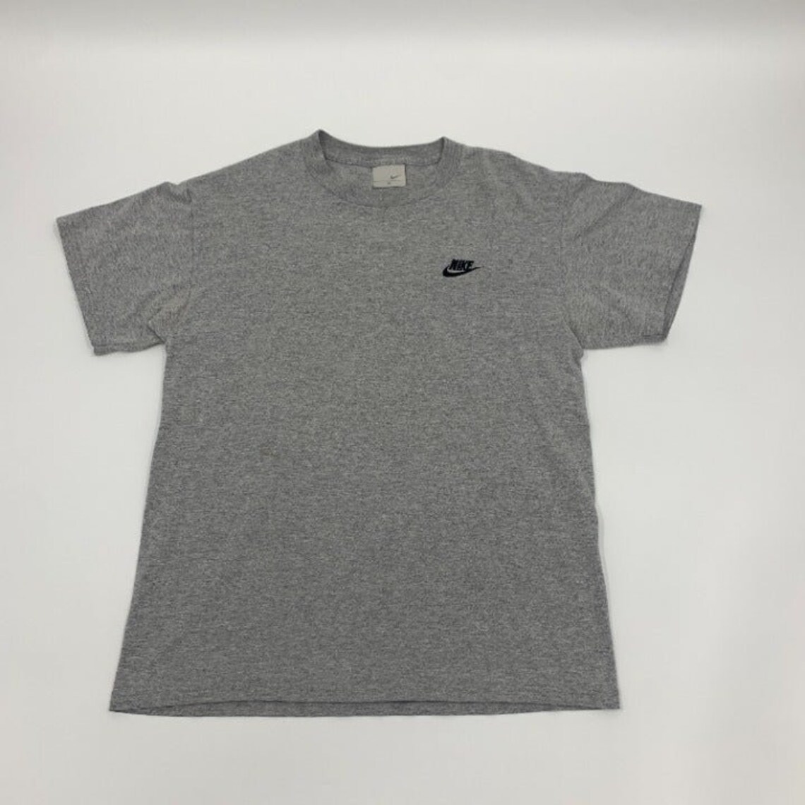 Vintage Gray Nike Embroidered T-shirt Size M - Etsy
