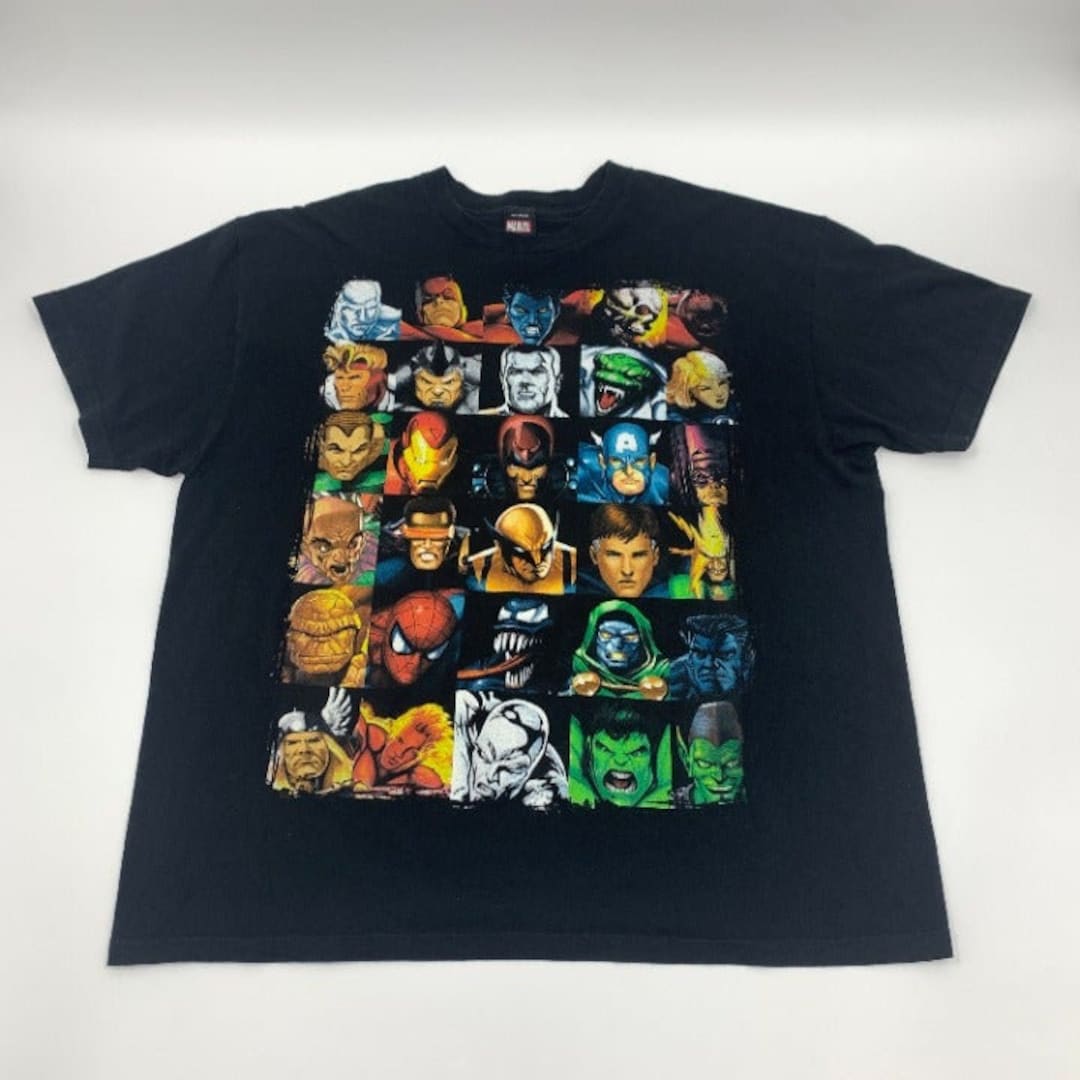 Vintage Marvel Mad Engine Comics T-shirt Size 2XL - Etsy