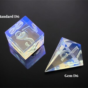 Dnd Sharp Edge Dice Mold- Various D6 and D4 Shapes Available - Etsy