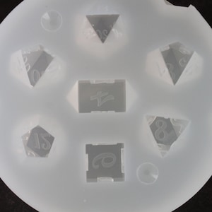 Dnd Sharp Edge Dice Mold- Various D6 and D4 Shapes Available - Etsy