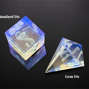 Dnd Dice Mold Set With Blanks/geode Mold- Various D6 and D4 Shapes ...