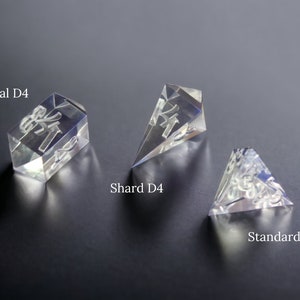 Dnd D4 Dice Mold- Various Shapes Available - Etsy