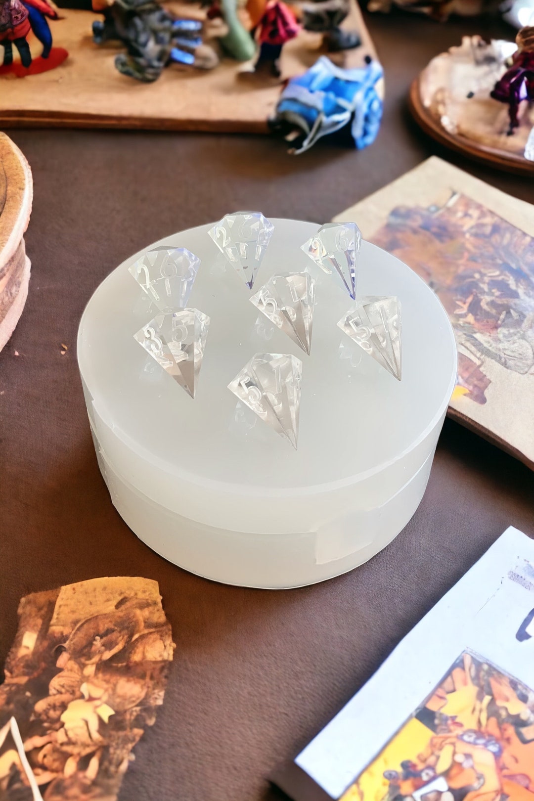 Dnd D6 Dice Mold- Various Shapes Available - Etsy