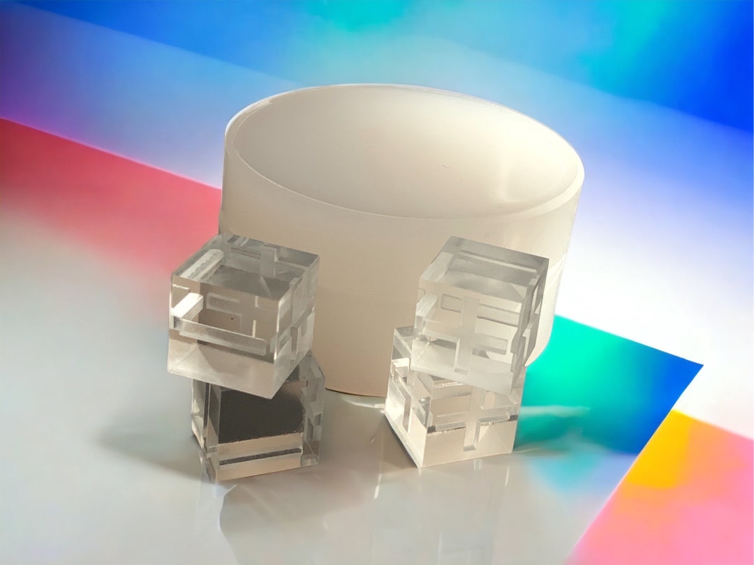 Fudge Dice Mold D6, 4 Pcs Fate Dice - Etsy