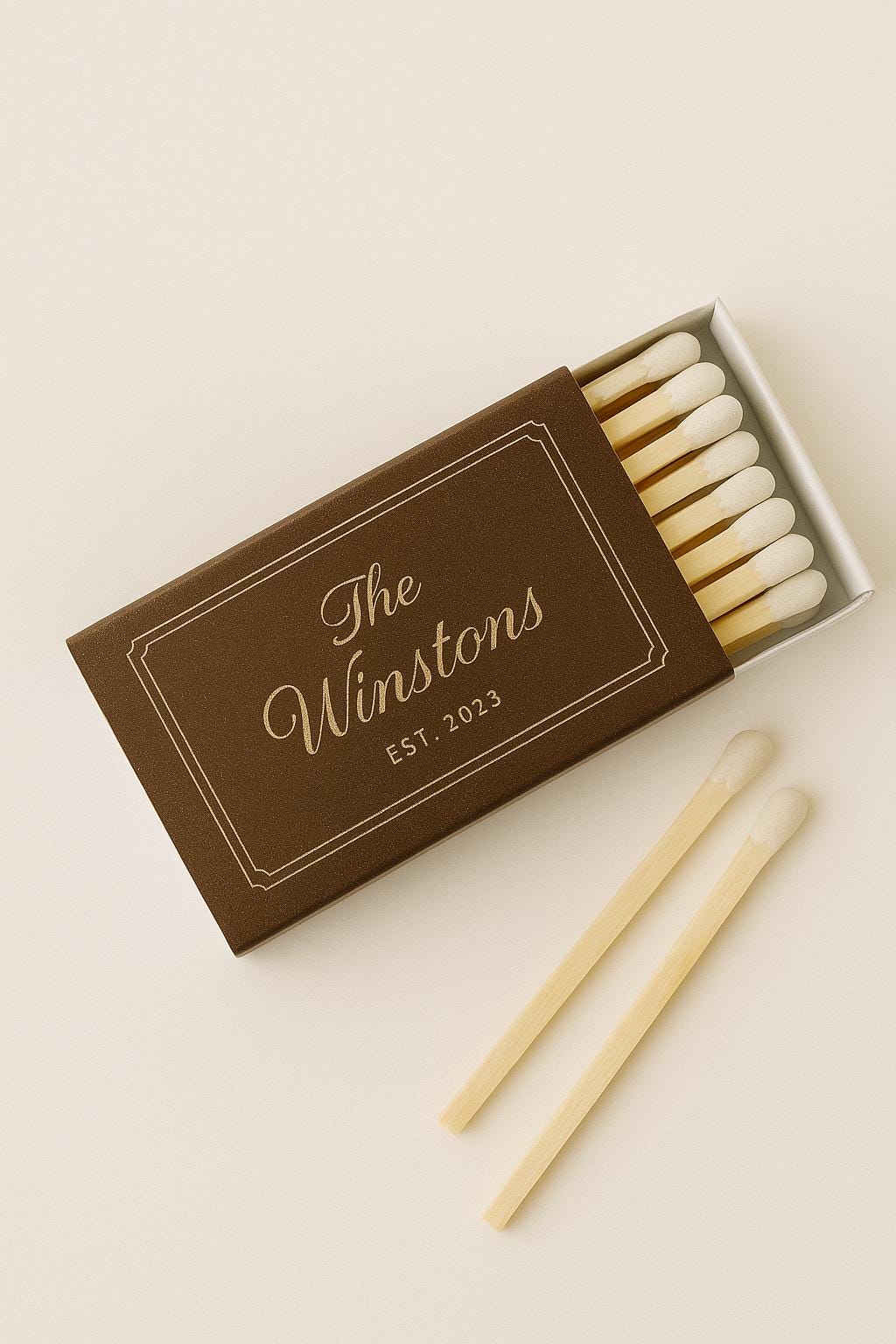 Custom Matchboxes Wedding Match Favors Match Boxes Candle Matches Party ...