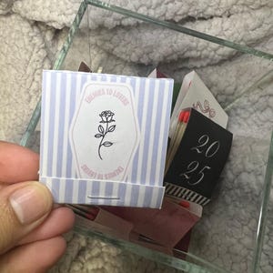Custom Matchbooks Wedding Match Favors Match Books Candle Matches Party ...