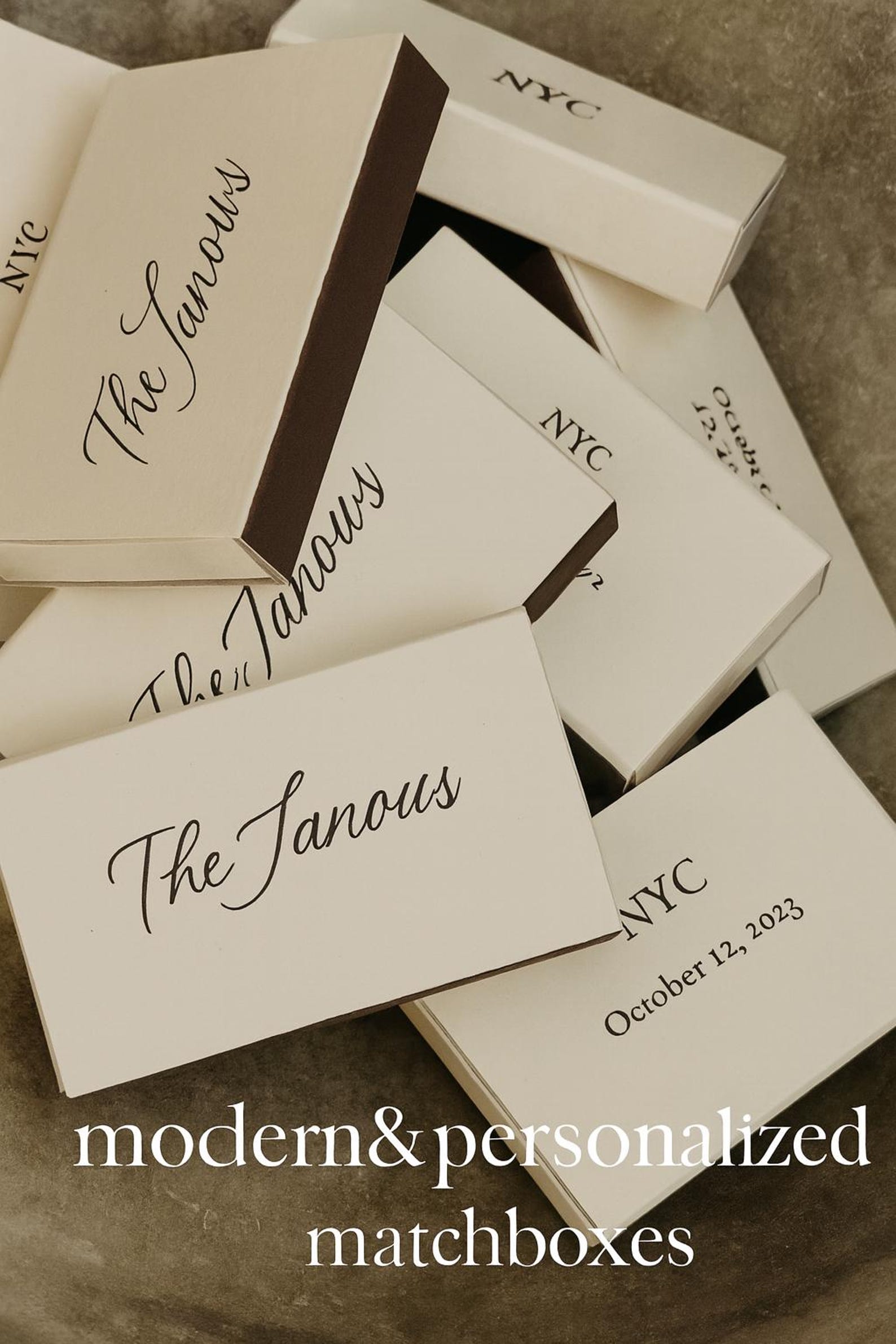 Custom Matchboxes Wedding Match Favors Match Boxes Candle Matches Party ...