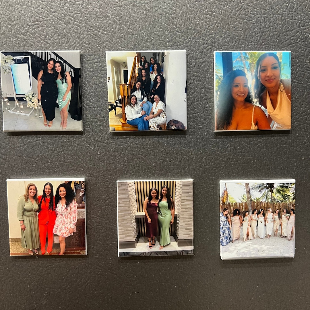 Custom Fridge Magnets Custom Photo Print Picture Keepsakes Wedding ...