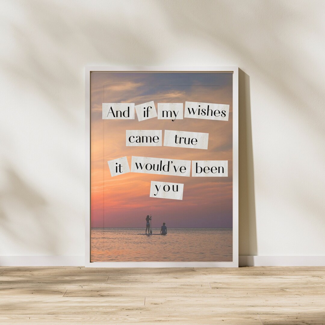 The 1 Poster Swiftie Aesthetic Folklore Inspired Printable Art Taylor ...