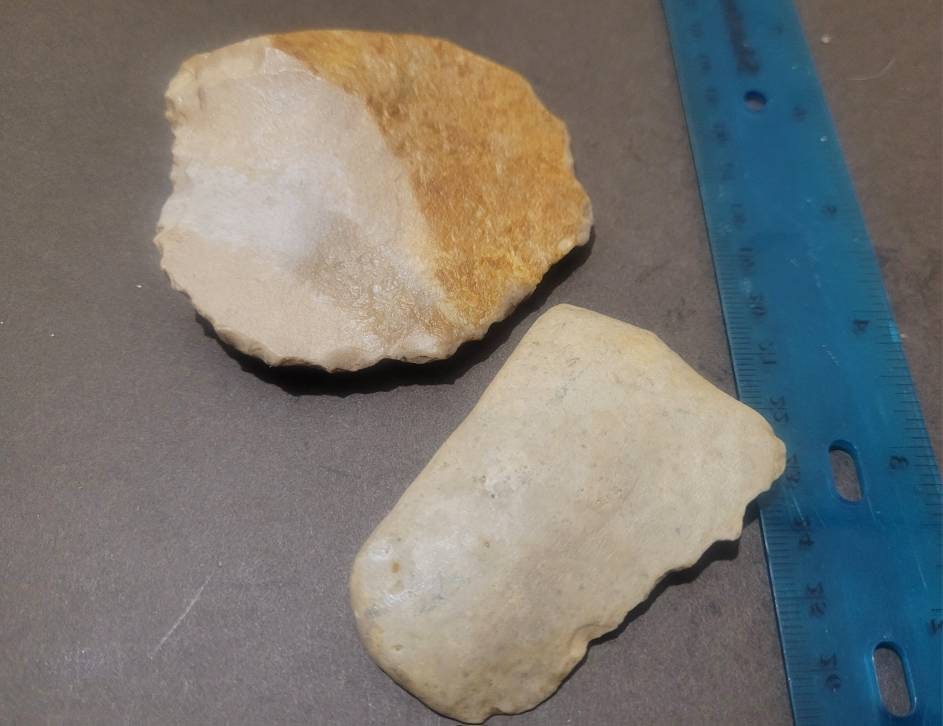 2 Native Indian Hide Scrapers. - Etsy