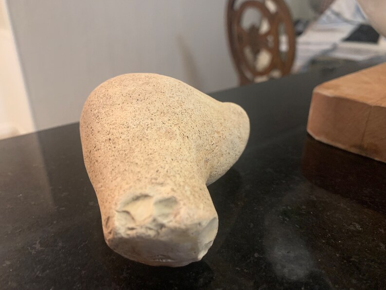 Authenic Native American Pecking Stone/ - Etsy