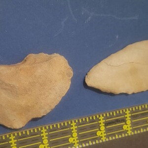 Native American Artifact Grinding Pit W 5 Blades - Etsy