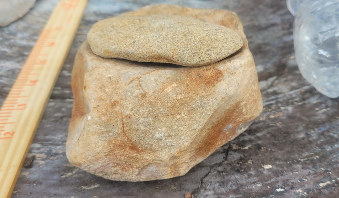 Beautiful Piece of Indian Rock Art. - Etsy
