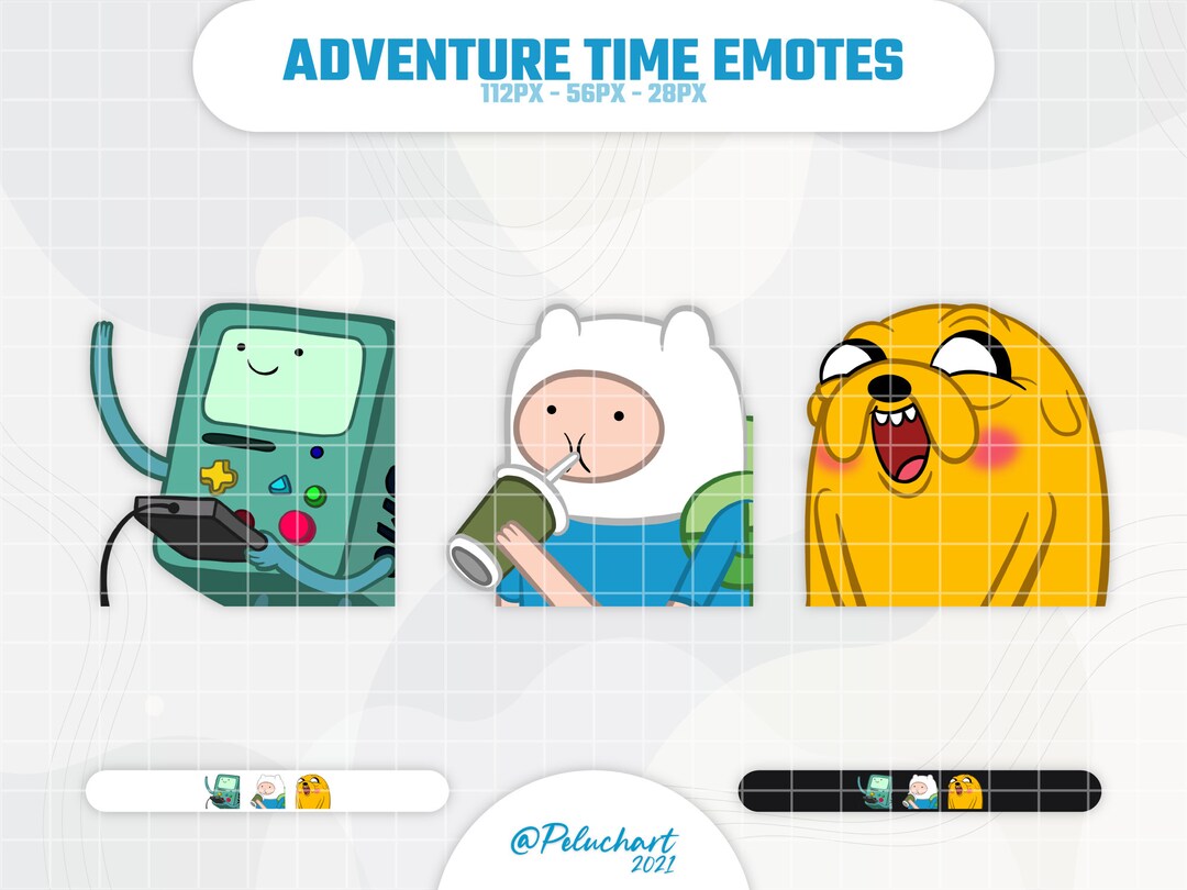 Adventure Time Emotes - Etsy