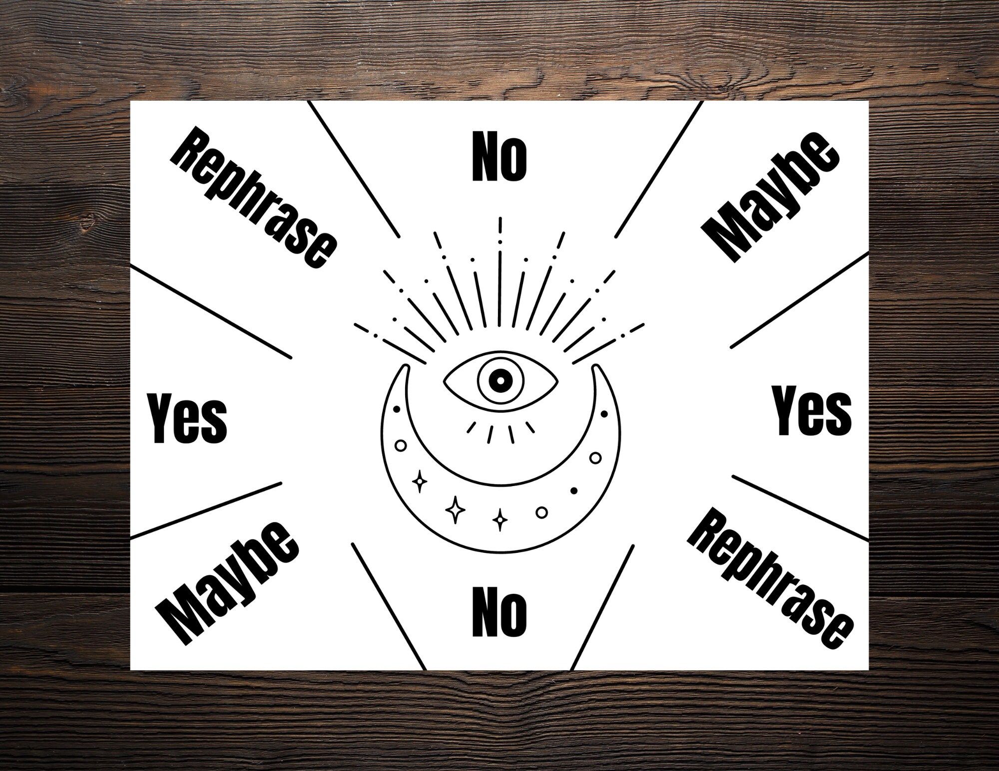 Pendulum Board Template