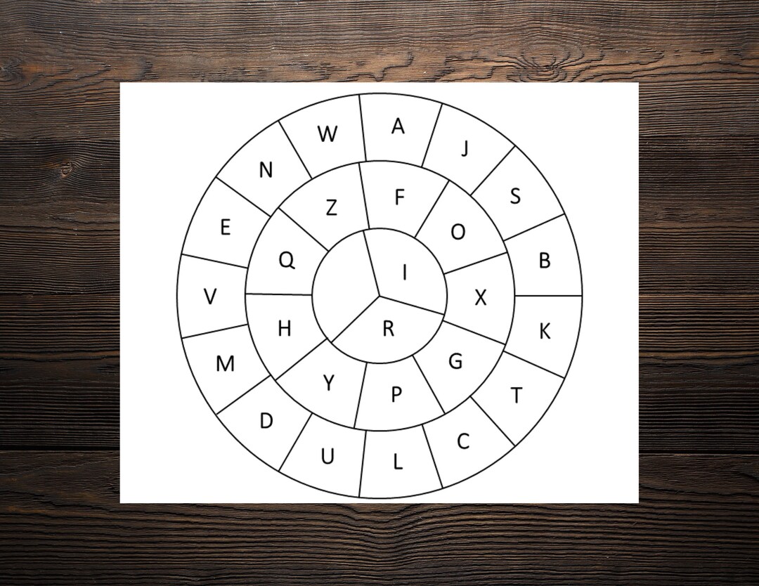 Sigil Wheel, Witch Tools, Basic Witchcraft Grimoire Printable Pages ...