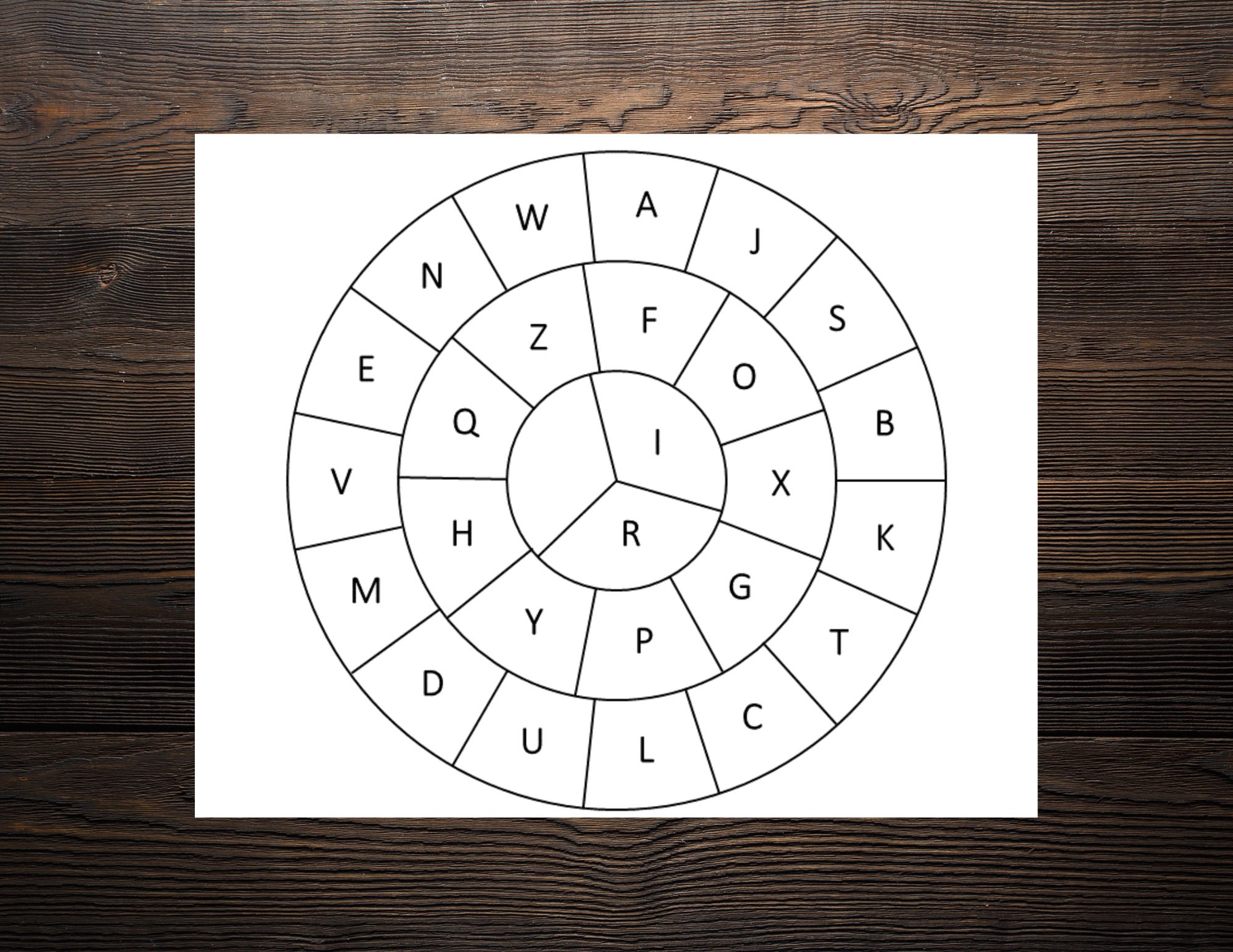 Sigil Wheel, Witch Tools, Basic Witchcraft Grimoire Printable Pages ...