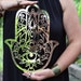 Wooden Hamsa Hand, Yoga Gift, Hand of Fatima Gift, Hamsa Hand Decor - Etsy