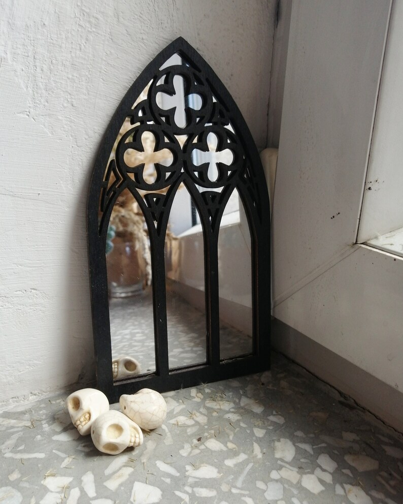 Gothic Mirror Cathedral Window Wall Decor - Etsy