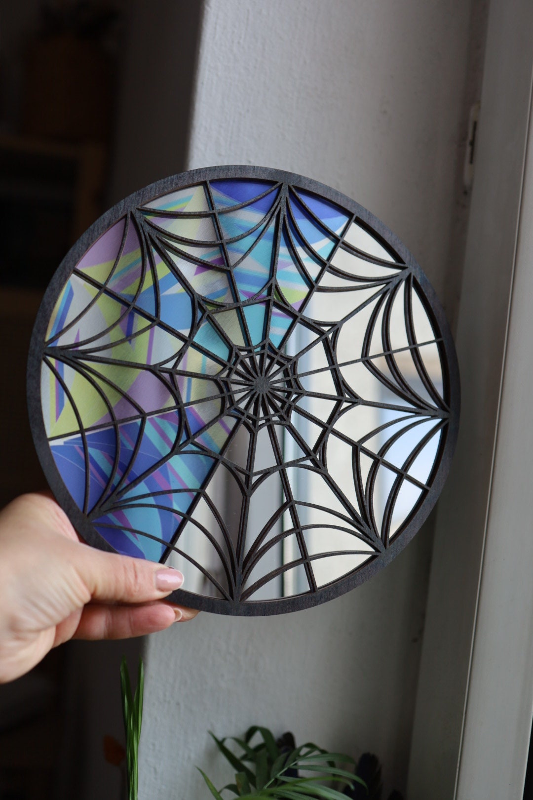 Wednesday Window Nevermore Ophelia Hall Window - Etsy UK