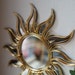 Sun Mirror Round, Golden, Sunny Wall Mirror - Etsy